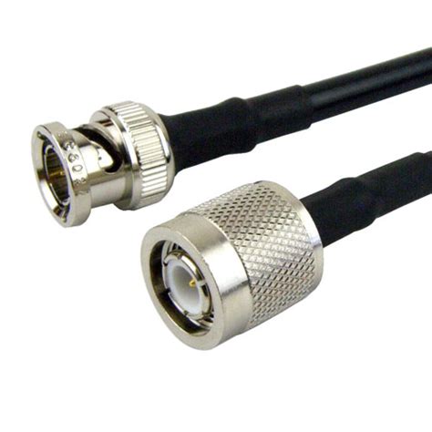 TNC Male To BNC Male Cable RG 58 Coax