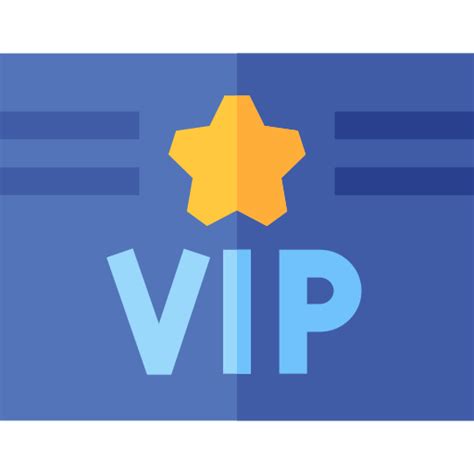 Vip Basic Straight Flat Icon