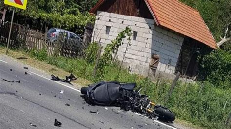 Accident mortal în jud Hunedoara motocicletă impact catastrofal cu