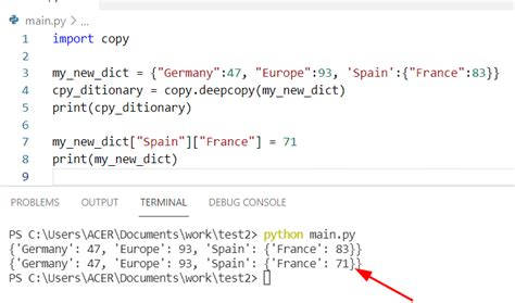 python dictionary copy with examples python guides