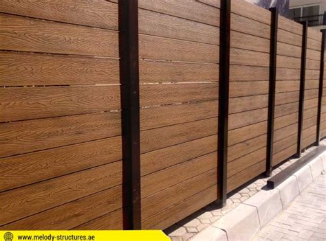 Wooden Fence WPC Fence Garden Fence Suppliers In Dubai Abu Dhabi