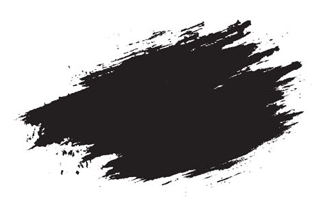 Black Grunge Paint Brush Stroke Graphic By Bdvect Creative Fabrica