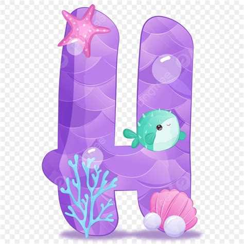 Mermaid Watercolor Vector Design Images Cute Mermaid Alphabets In