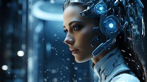Premium AI Image Futuristic Artificial Intelligence