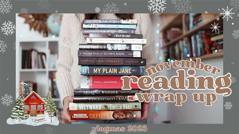 I Got Sick So I Read A Lot November Reading Wrap Up Youtube