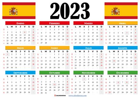 Calendario Festivos Colombia 2023 Imprimir Image To U