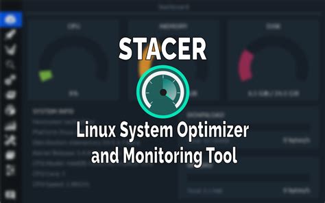 install stacer to monitor and optimize linux system techsphinx