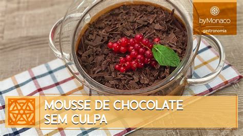 Mousse De Chocolate Fit Para Comer Sem Culpa Dica Culin Ria By
