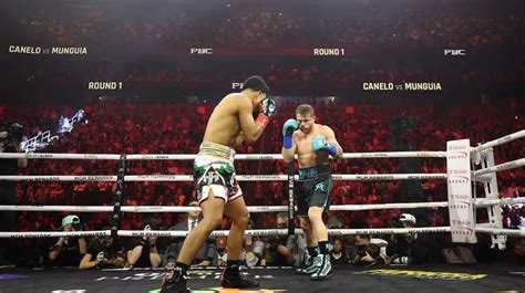 Canelo Álvarez derrotó a Jaime Munguía y retuvo todos sus títulos