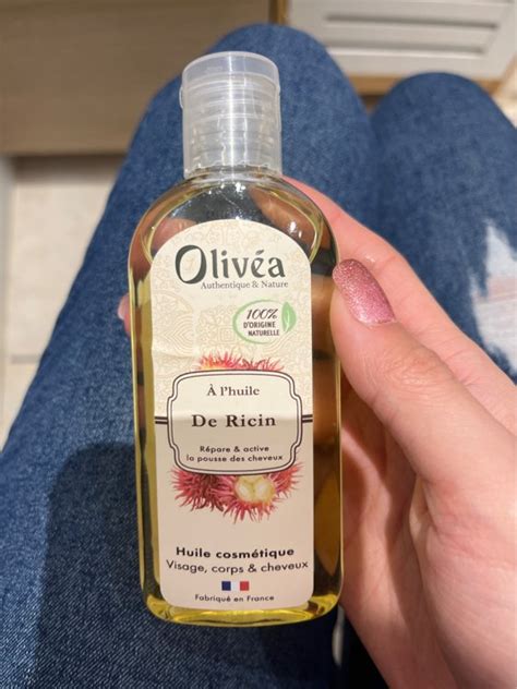Oliv A Huile Cosm Tique Visage Corps Et Cheveux L Huile De Ricin