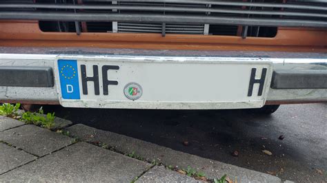 HF Wofür steht das Auto Kennzeichen HF Autokennzeichen Info