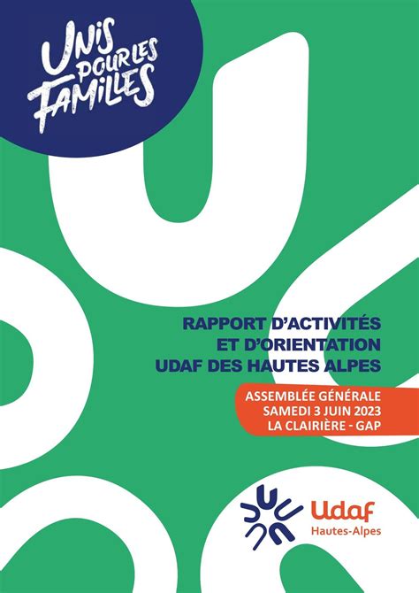 Rapport d activité 2022 Udaf 05 Hautes Alpes