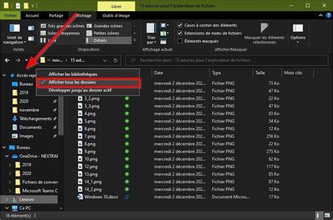 Windows 10 15 astuces pour maîtriser lexplorateur de fichiers comme