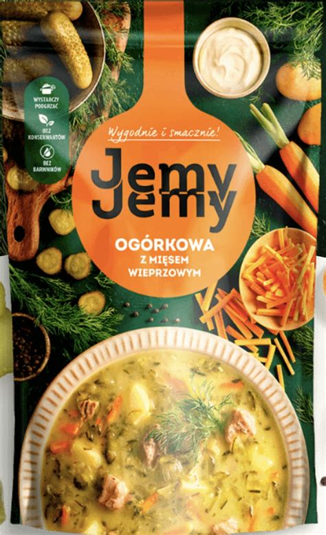 JEMY JEMY Zupa Ogórkowa z Mięsem PROFI 450g 14092075908 Allegro pl