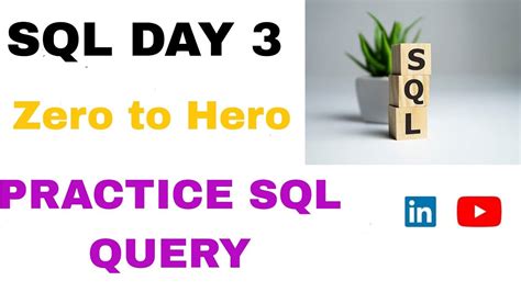 SQL DAY 3 Basic SQL Query Practice Zero To Hero 30 Days Challenge