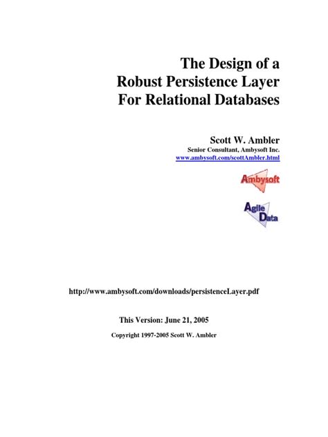 PDF Persistence Layer DOKUMEN TIPS