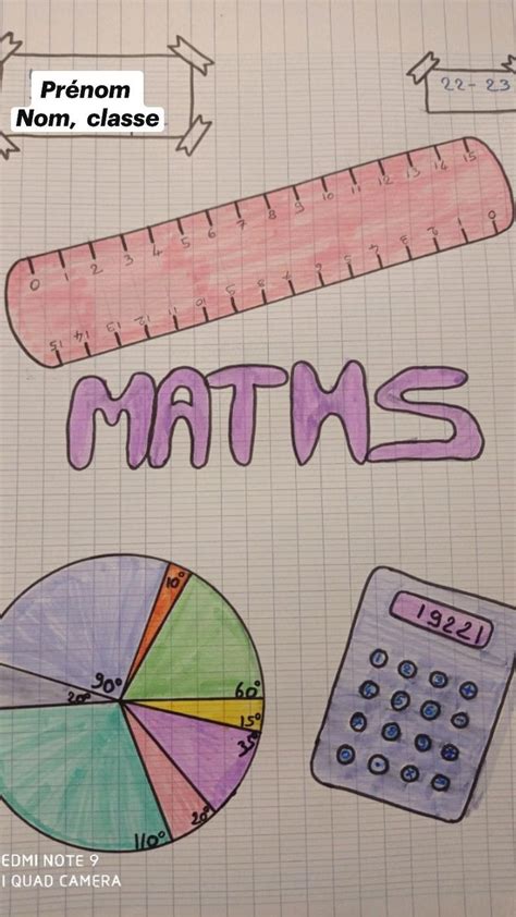 Page De Garde Maths