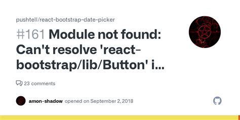 Module Not Found Cant Resolve React Bootstraplibbutton In Varhtmlquiz Management