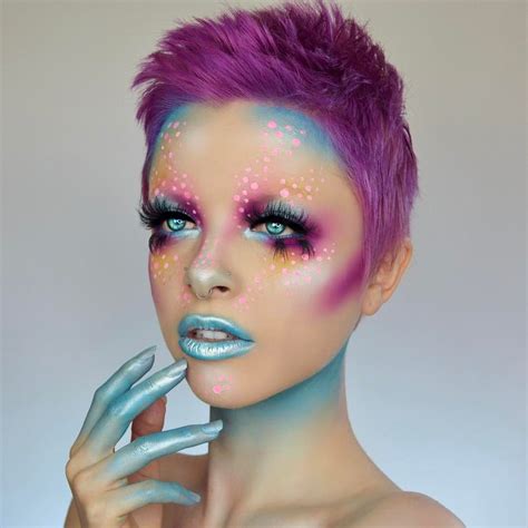 Artistry Makeup Makeup Art Eye Makeup Alien Make Up Costume Makeup Tutorial Alien Halloween
