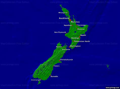 Primap National Maps New Zealand Map Hd Wallpaper Pxfuel