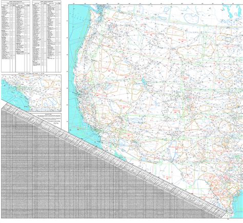 Planning Charts FAA Chart U S IFR VFR Low Altitude Planning Chart