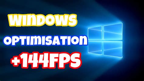 TUTO COMMENT OPTIMISER SON PC WINDOWS 10 FR YouTube