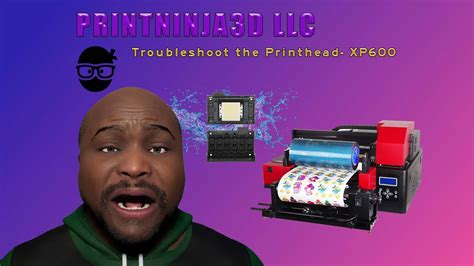 Refinecolor ZZ2F UV Printer Troubleshoot The Printhead YouTube