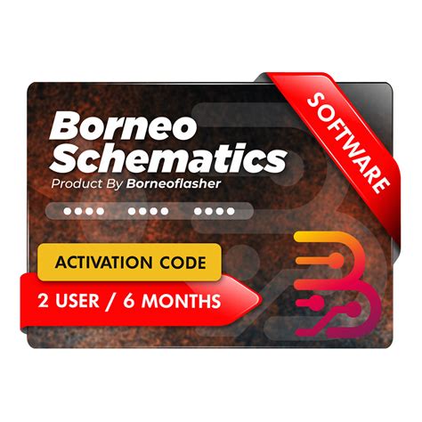 Borneo Schematics 2 Users 6 Months Activation Code India S No 1