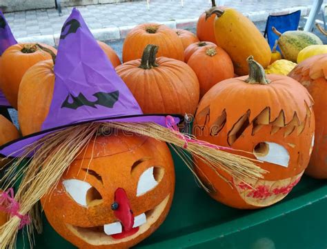 303 Abóboras Decoradas De Halloween Fotos Fotos de Stock Gratuitas e