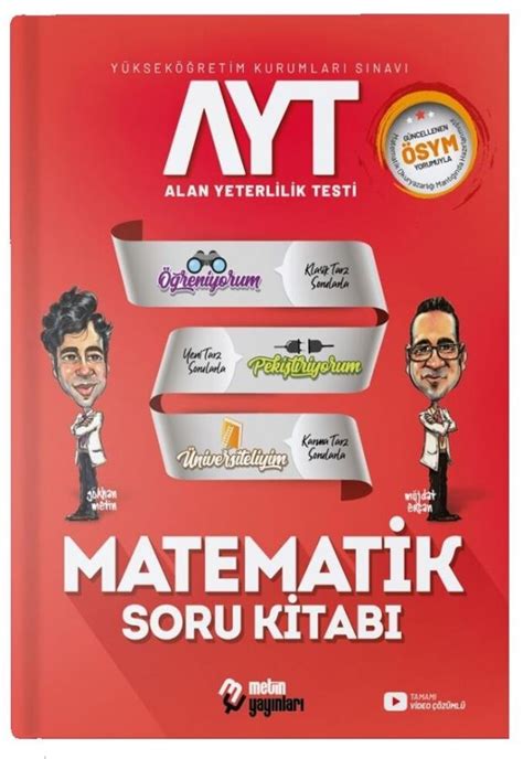En İyi Ayt Matematik Kaynak ve Soru Bankası Tavsiyeleri En İyi Öneri