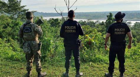 Policia Federal Realiza Opera O Em Terra Ind Gena Em Boca Do Acre