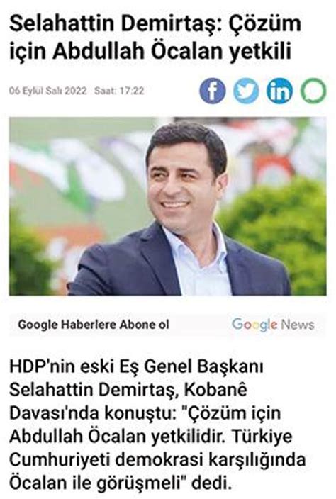 Demirtaşın terörist Öcalanlı uzaktan açılım süreci Nedim ŞENER