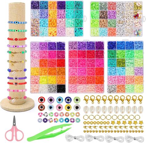 Amazon Sorfity 10800 Pcs Clay Beads Bracelet Making Kit 108
