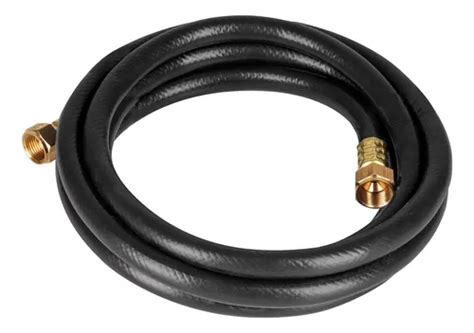 Manguera Flexible Para Gas Pvc Psi M Foset Color Negro