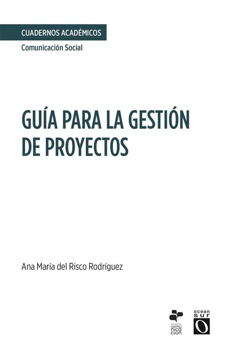 Guía para la gestión de proyectos Ocean Sur