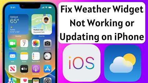 How To Fix Weather Widget Not Working Or Updating On Iphone Ios