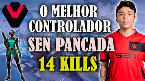 O Melhor CONTROLADOR Do CHAMPIONS SEN PANCADA De VIPER VALORANT