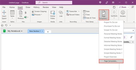 Onenote Templates For Productivity Make Tech Easier