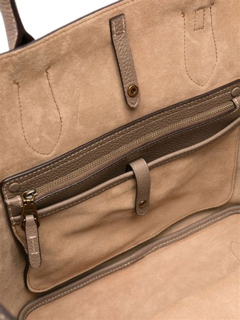 Polo Ralph Lauren Medium Bellport Reversible Leather Tote Bag