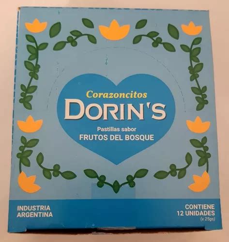 Corazoncitos Dorins X Frutos Del Boque La Golosineria