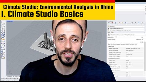 1 Getting Started With Climate Studio In Rhino Intro Basics