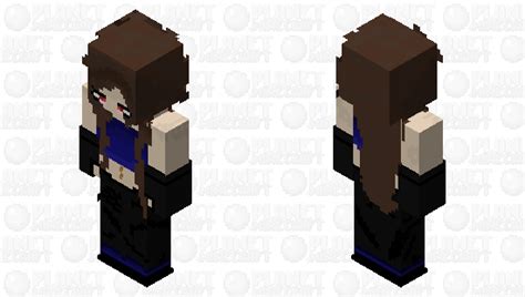 Goth Girl Minecraft Skin