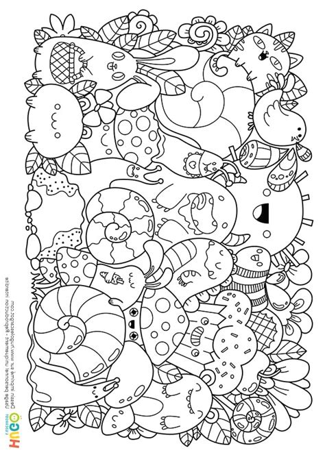 12 Cool De Coloriages Kawaii Collection Coloriage