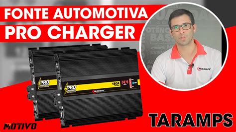Como Instalar Uma Fonte Automotiva Taramps PROCHARGER YouTube