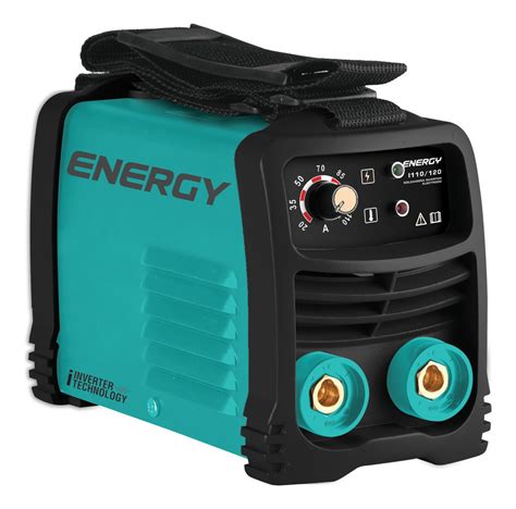 Soldadora Inverter Energy I130 2 120 Turquesa 60Hz 120V Meses Sin