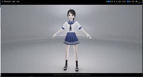 3D Model VRM Girl Asian Woman RealTime Japanese Korean Female 3D VRCHAT