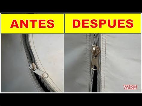 Cómo reparar arreglar una cremallera que se abre al cerrarla YouTube
