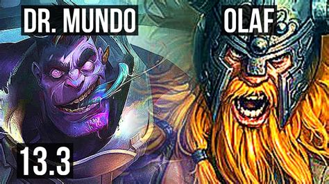 DR MUNDO Vs OLAF TOP Rank 2 Mundo 76 Winrate Dominating TR