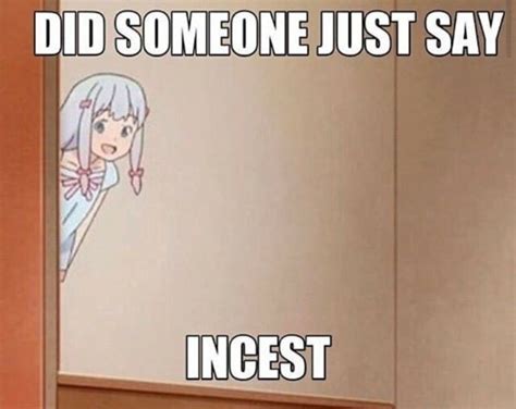 There Is No Anime Meme There Is Only Incest R Animemes