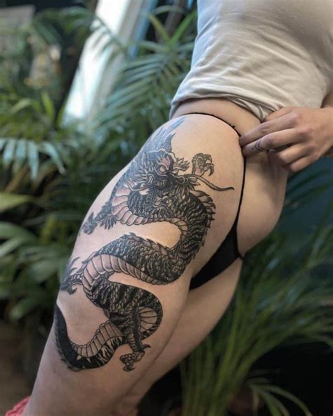 Fiery Dragon Tattoos For Women Inspiration Guide Dragon